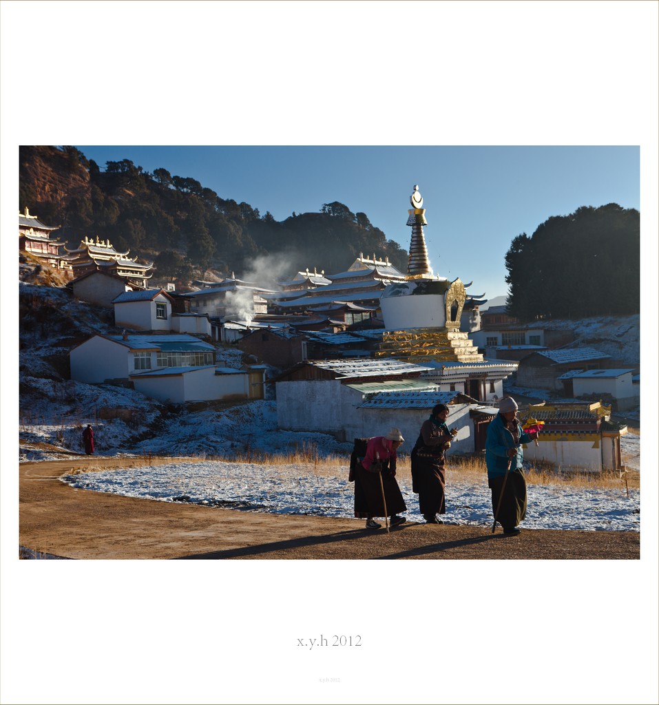 感受那份虔诚——川西、甘南速写 - 洗砚河的博客 - PhotoFans摄影网